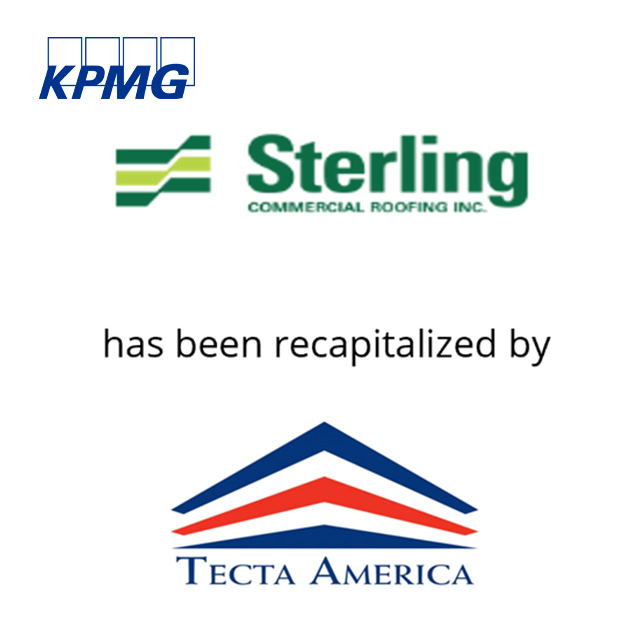 Exclusive financial advisor to Sterling Commercial Roofing