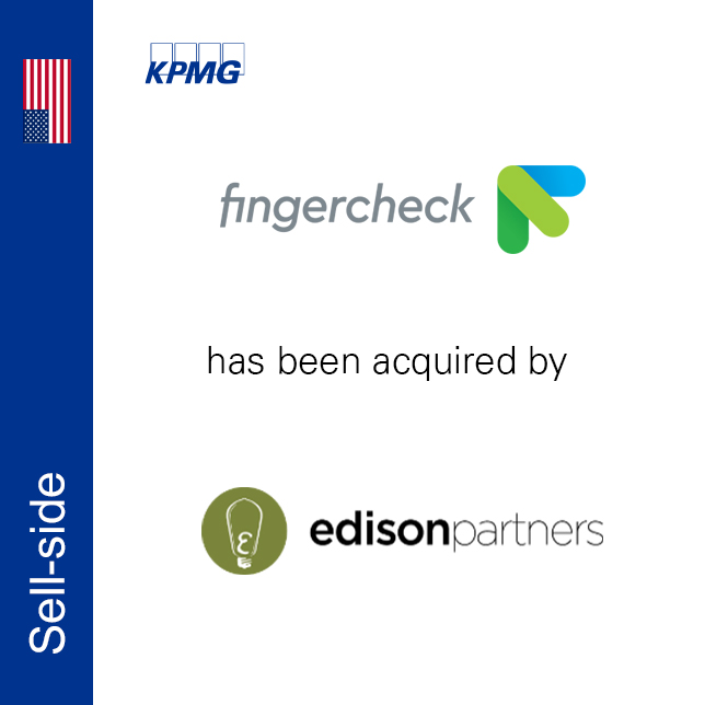 Exclusive financial advisor to Fingercheck, LLC