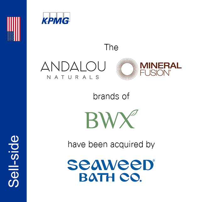 Exclusive financial advisor to BWX Limited